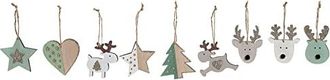 DKD Home Decor Weihnachtsschmuck-Set, Standard