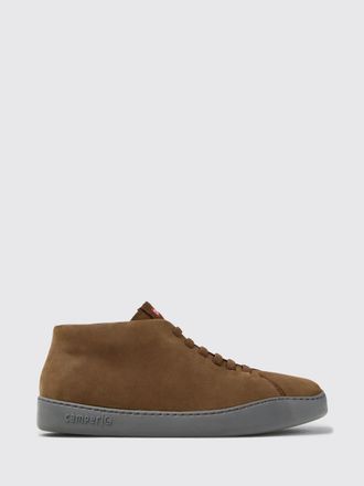 Camper Baskets slip-on Peu Touring en nubuck avec lacets &eacute;lastiques