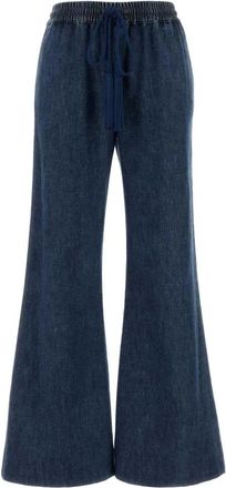 Valentino Garavani Femme, Jeans, Bleu, Taille: 40 FR Pantalone Denim