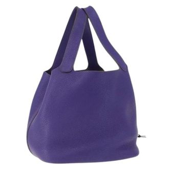 Herm&egrave;s Pre-owned Vintage Tote Bag - - Pre-owned - Damen - Lila - ONE SIZE