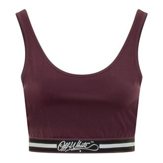 Off-white &Auml;rmellose Oberteile - - Tops - Damen - Lila - S