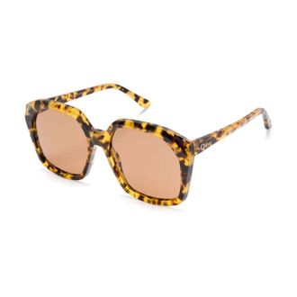 Chlo&eacute; Braune Kristall Sonnenbrille - - Accessories - Damen - Mehrfarbig - ONE SIZE