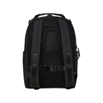 Rains Matte Polyester Backpack - Black