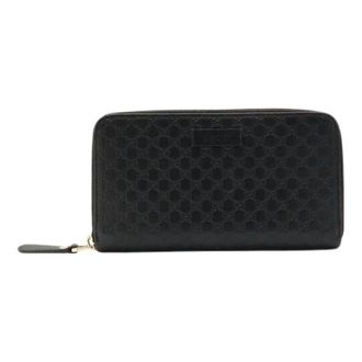 Gucci Pre-owned Cuir petite-maroquinerie - Femme - Pre-owned - Noir - Taille: ONE Size