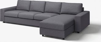 IKEA VIMLE Bezug f&uuml;r 4er-Sofa mit R&eacute;cam