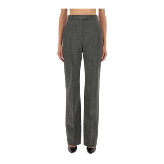 Alexander McQueen Damen, Hosen, Grau, XSGr&ouml;&szlig;e