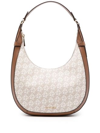 Michael Michael Kors grand sac à main à motif monogrammé - Tons neutres