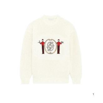 Dr&ocirc;le de Monsieur Accessories - - Knitwear - Herren - Wei&szlig; - M