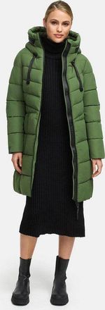 Marikoo Winterjacke Natsukoo XVI Stepp Mantel mit großer Kapuze