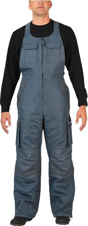 Arctix Herren Tundra Ballistische Latzhose mit Zus&auml;tzlicher Sichtbarkeit Schneehose, Stahl, L