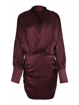 Rotate Robe Au Genou - Violet