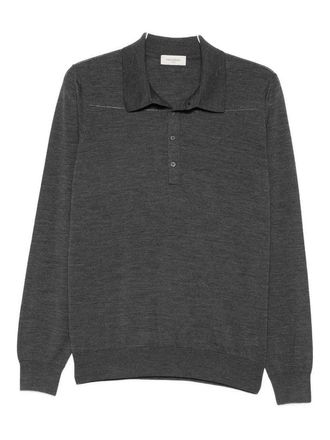 PIACENZA 1733 Pull Col Rond - Gris