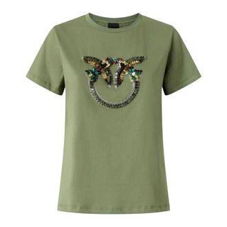 Pinko Quentin T-Shirt - - Tops - Damen - Gr&uuml;n - XS