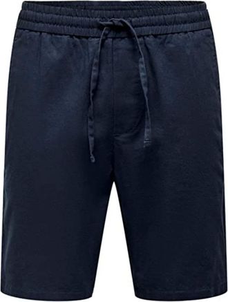 Only & Sons Only & Sons, Herren, Shorts, Blau, 2XLGr&ouml;&szlig;e