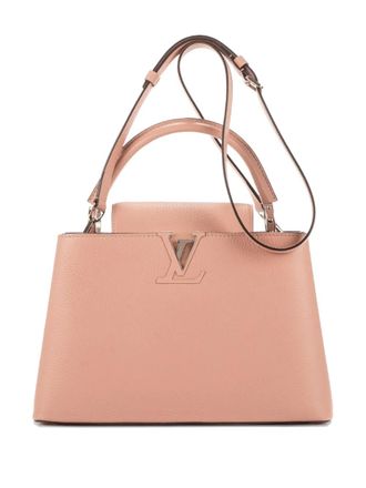 Louis Vuitton Capucines MM Handtasche - Rosa