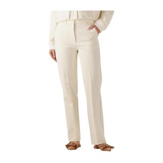 Second Female Beige Neue Hosen f&uuml;r Frauen - - Trousers - Damen - Beige - XL