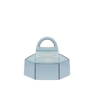 Moschino Homme, Sacs, Bleu, Taille: ONE Size Cake Box Handbag