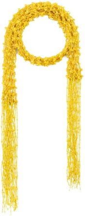 Dries Van Noten Femme, Accessoires, Jaune, Taille: ONE Size Struttura Necklace