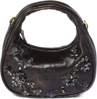 Miu Miu Mini Wander Tote Bag - Braun