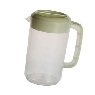 Hemobllo Getr&auml;nkekrug 2500 ml mit Deckel Hitzebest&auml;ndiger Messkessel aus Kunststoff f&uuml;r Saft und Wasser f&uuml;r Milchtee und Kalte Getr&auml;nke im Alltag Zuf&auml;llige Far