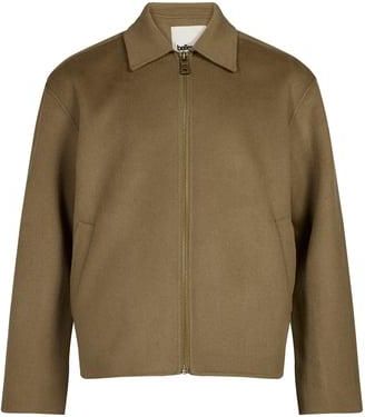 Bellerose Veste droite en laine m&eacute;lang&eacute;e