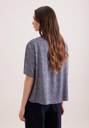 Seidensticker Klassische Bluse Tunika Druck