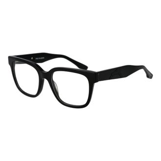 Trussardi Homme, Accessoires, Noir, Taille: ONE Size Monture Carrée en Acétate