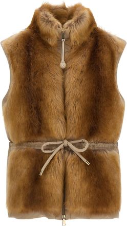 Moncler Blaireau Down Jacket - Beige