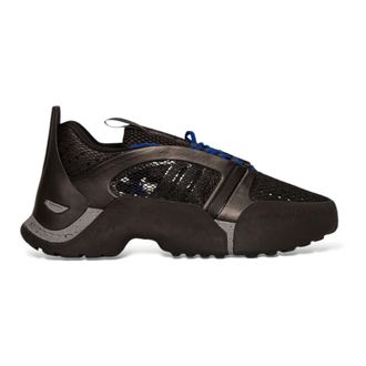 adidas Homme, Chaussures, Noir, Taille: 44 1/2 EU Baskets en mesh avec design Black Box