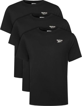 Reebok T-Shirt-Set Wendell RK25190CCM Schwarz Regular Fit