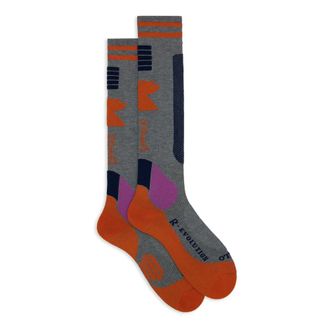 Gallo Gallo, unisex, Sous-vêtements, Multicolore, Taille: M Long Ski Socks