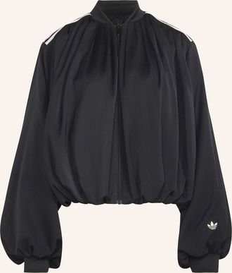 adidas Originals Adidas Originals Originals Jacke, Satin, Plissiert schwarz