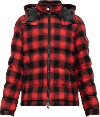 Moncler Homme, Vestes, Rouge, Taille: M Airor Down Jacket