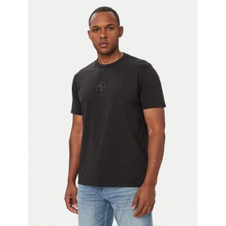 Guess T-Shirt M6YI58 K4632 Schwarz Regular Fit