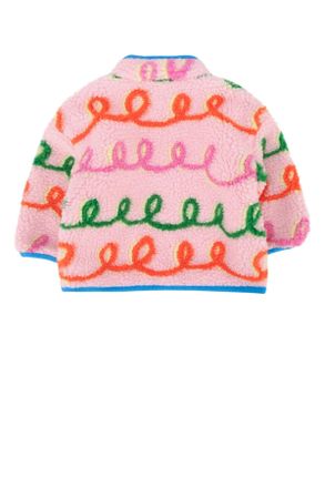 Stella McCartney Boys Jacket Fuxiamulticolor Polyester Felpe Sweater