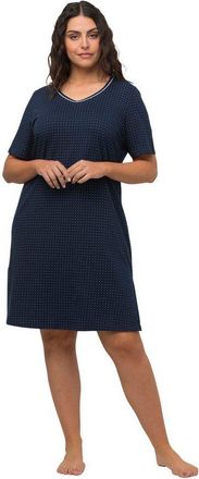 Ulla Popken Bigshirt Bigshirts 2er-Pack Rundhals/V-Ausschnitt Halbarm