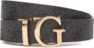 Guess Ceinture en polyester pour femme BW9266P5330, Noir, M