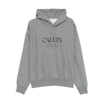 Calvin Klein Homme, Sweatshirts et sweats &agrave; capuche, Gris, Taille: L Calvin Klein Sweaters