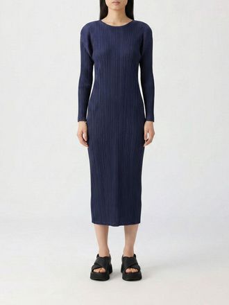 Pleats Please Issey Miyake Robe PLEATS PLEASE ISSEY MIYAKE Femme couleur Bleu