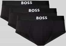 HUGO BOSS Slip mit elastischem Label-Bund im 3er-Pack