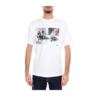 Vans Skate Atiba Haze Curb Crew SS - - Tops - Herren - Wei&szlig; - M