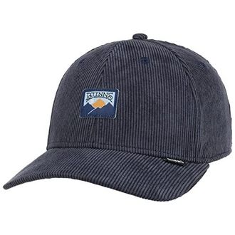 Djinns Casquette TrueFit 2.0 Cord Mountain Casquette de Baseball Casquette Snapback (Taille Unique - Bleu Fonce)