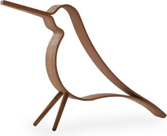 Cooee Design Woody Bird - Skulptur, Dekofigur - Vogel - Eichenholz Furnier - Maße (LxBxH): 31 x 6,5 x 20 cm