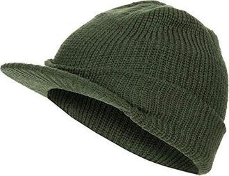 MFH Unbekannt Trendy Jeep Cap Bonnet avec visière Vert Olive