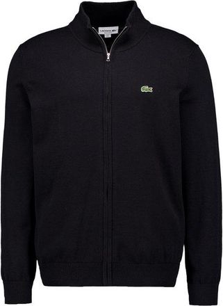 Lacoste Herren Pullover schwarz unifarben