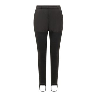 Coperni Hybrid Rib Stirrup Leggings - - Trousers - Damen - Schwarzk - S