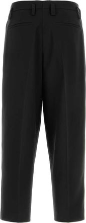 Jil Sander Black Exterior: Polyester Pantaloni Trousers