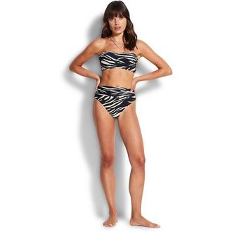 Seafolly Damen Bikinioberteil Skin Deep Bustier Bandeau