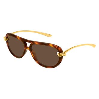 Bottega Veneta BV1418S Sunglasses - Brown