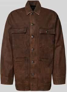 G-Star Relaxed Fit Jacke in Leder-Optik Modell Chore